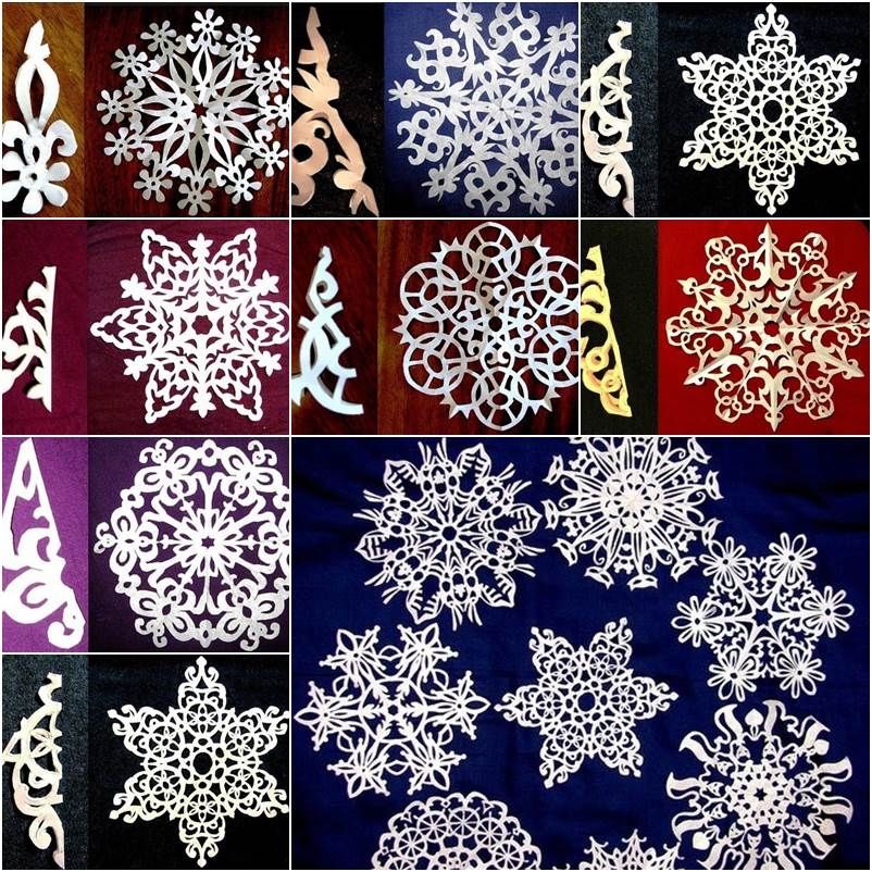 DIY Paper Snowflake Craft Pictures Photos And Images For Facebook 