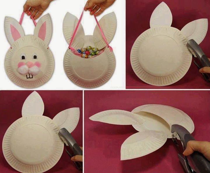 DIY Paper Plate Bunny Mask Pictures Photos And Images For Facebook 