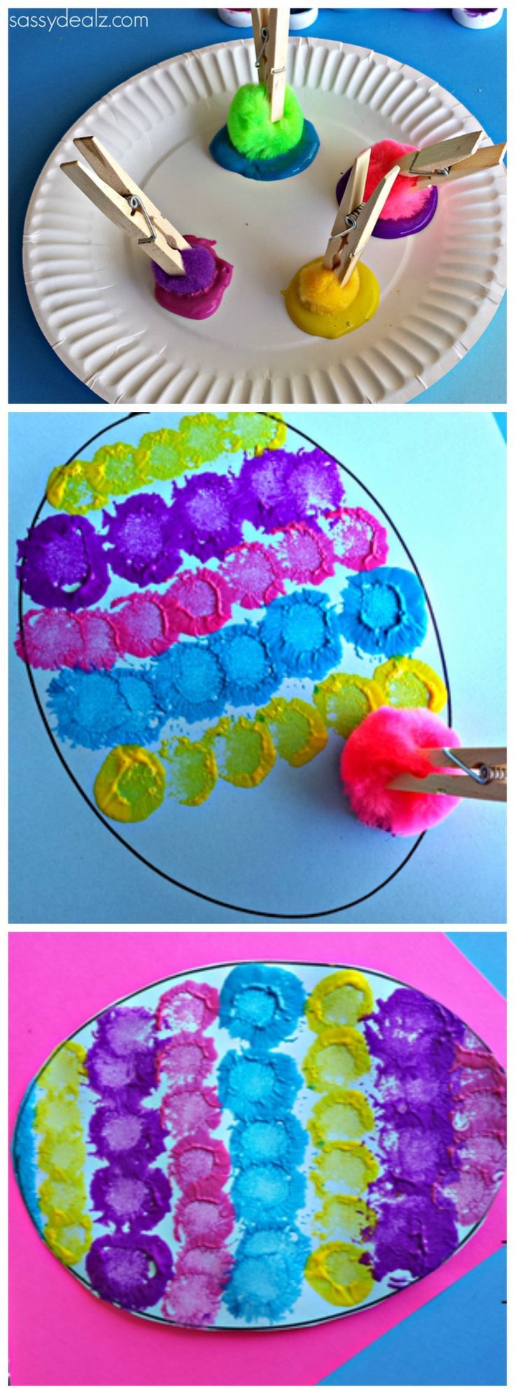 Easter Egg Paper Plate Craft Pictures Photos And Images For Facebook 