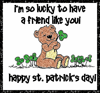 Happy St. Patrick's Day I'm So Lucky To Have A Friend Like You Pictures ...