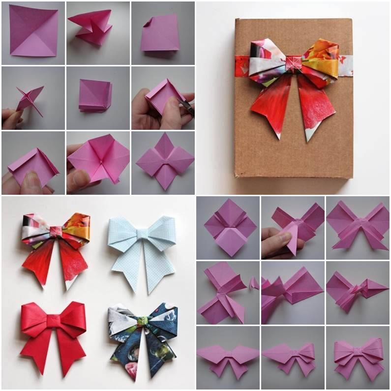 DIY Easy Origami Bow Pictures Photos And Images For Facebook Tumblr 
