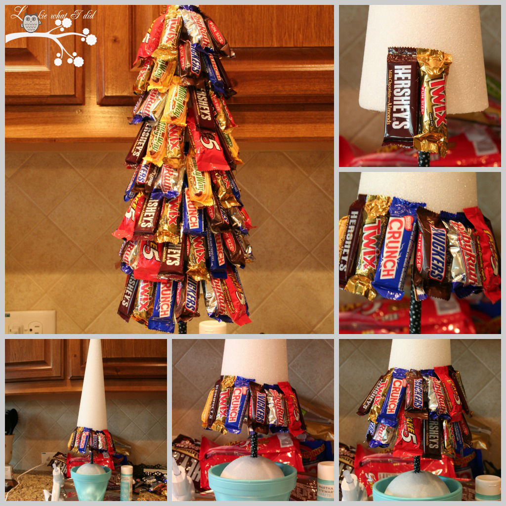 DIY Candy Bar Christmas Tree Pictures Photos And Images For Facebook 