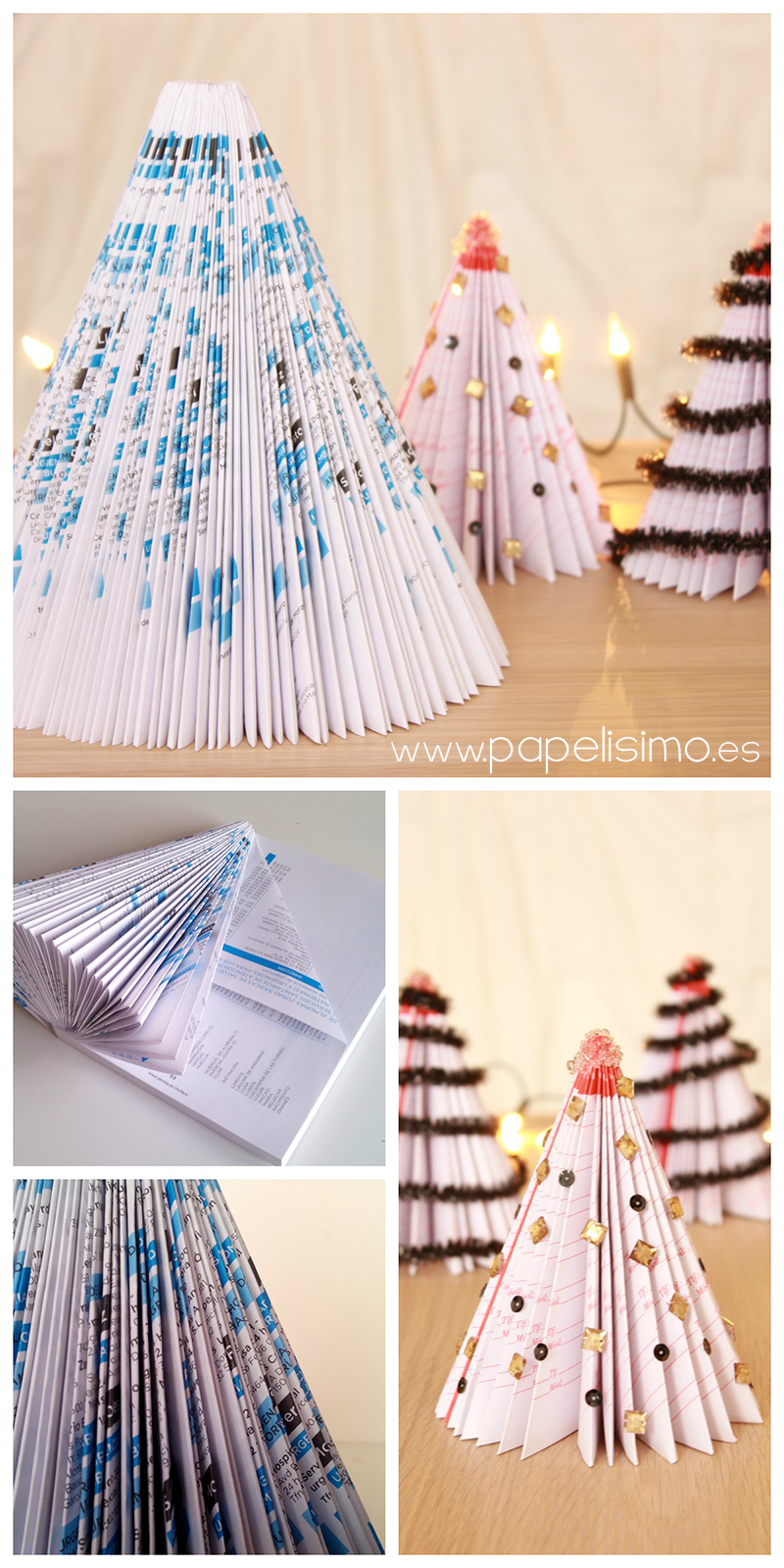 DIY Paper Christmas Tree Crafts Pictures Photos And Images For Facebook Tumblr Pinterest 