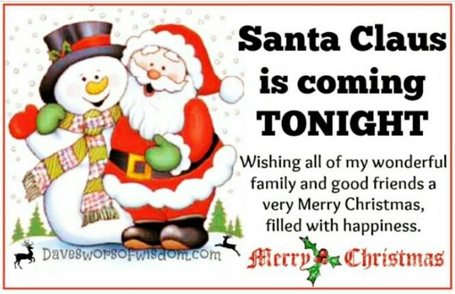 Santa Claus Is Coming Tonight Pictures, Photos, and Images for Facebook ...