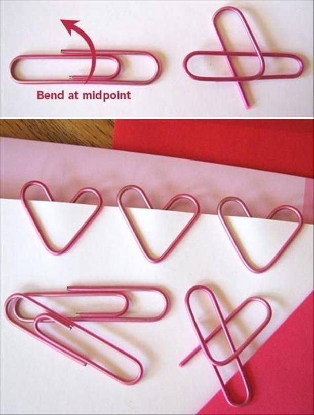 how-to-make-heart-paperclip-bookmarks-pictures-photos-and-images-for