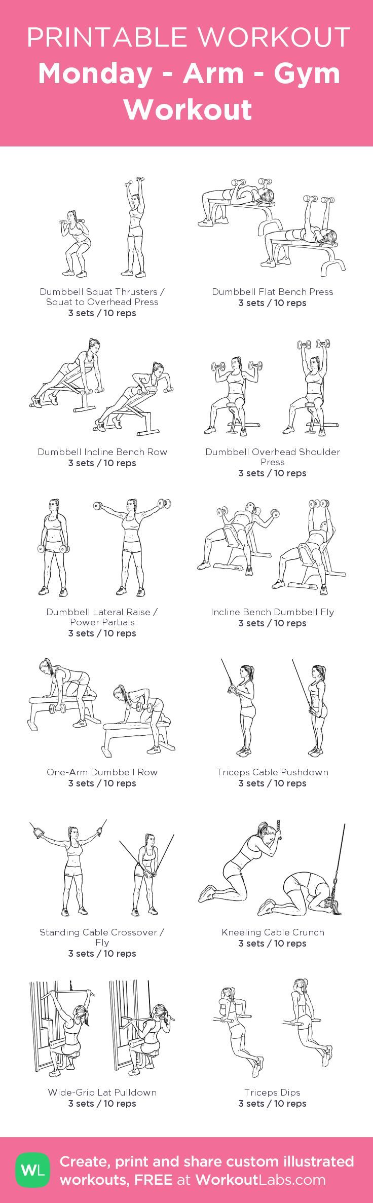 Printable Workout Ideas Pictures Photos And Images For Facebook 