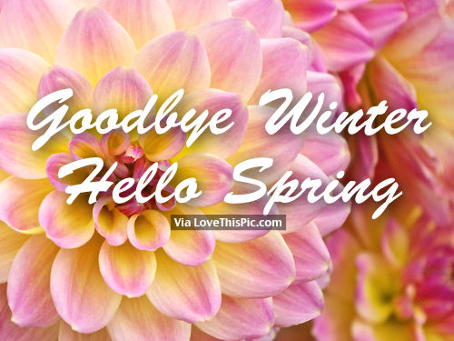 Goodbye Winter, Hello Spring Pictures, Photos, and Images for Facebook ...