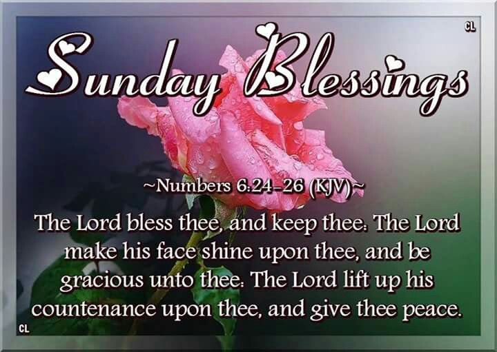 Sunday Blessings Pictures, Photos, and Images for Facebook, Tumblr, Pinterest, and Twitter