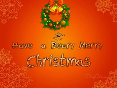 Have A Beary Merry Christmas Pictures, Photos, and Images for Facebook ...