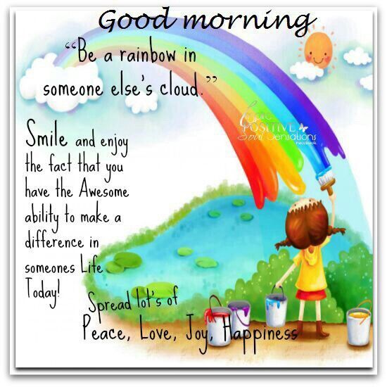 Be A Rainbow In Someone Else's Cloud Pictures, Photos, and Images for ...