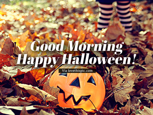 Fall Leaves - Good Morning, Happy Halloween! Pictures, Photos, and ...