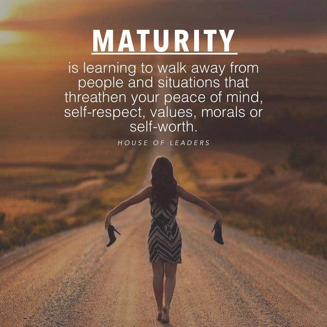 What Is Maturity Pictures Photos And Images For Facebook Tumblr 