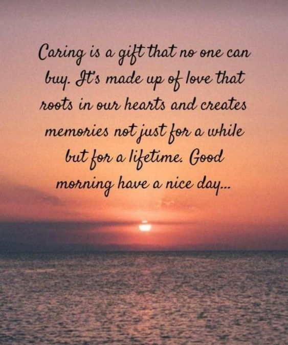 Caring Is A Gift That No One Can Buy Pictures, Photos, and Images for ...