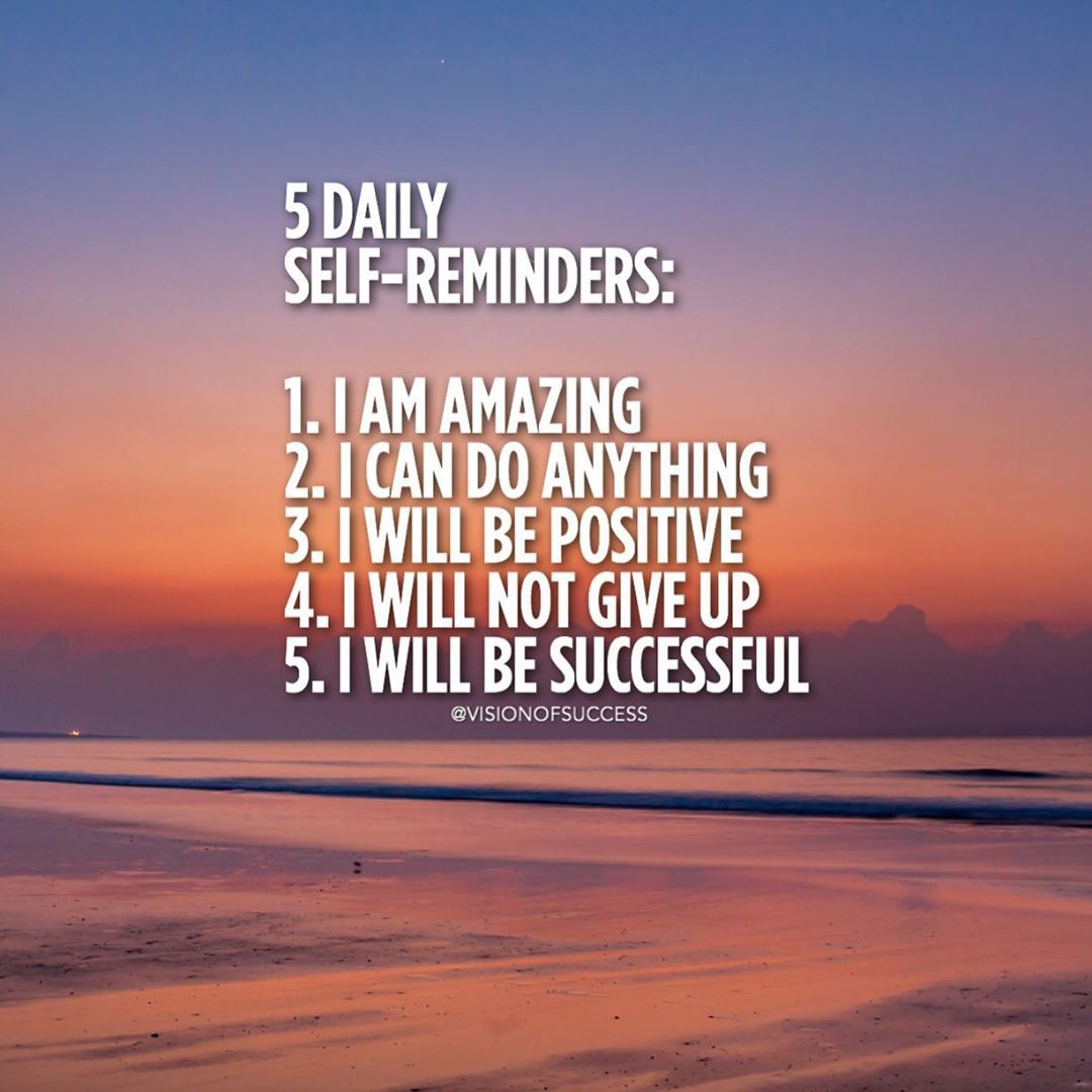 5 Daily Self Reminders Pictures Photos And Images For Facebook 