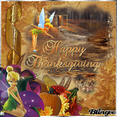 Tinkerbell Happy Thanksgiving Gif Pictures, Photos, and Images for ...