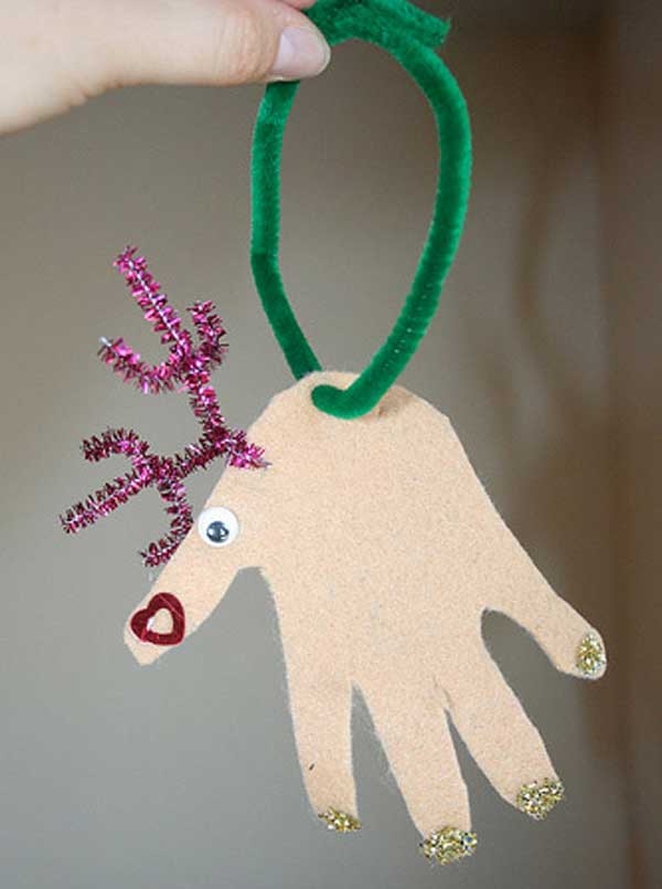Handprint Reindeer Ornament Pictures Photos And Images For Facebook 
