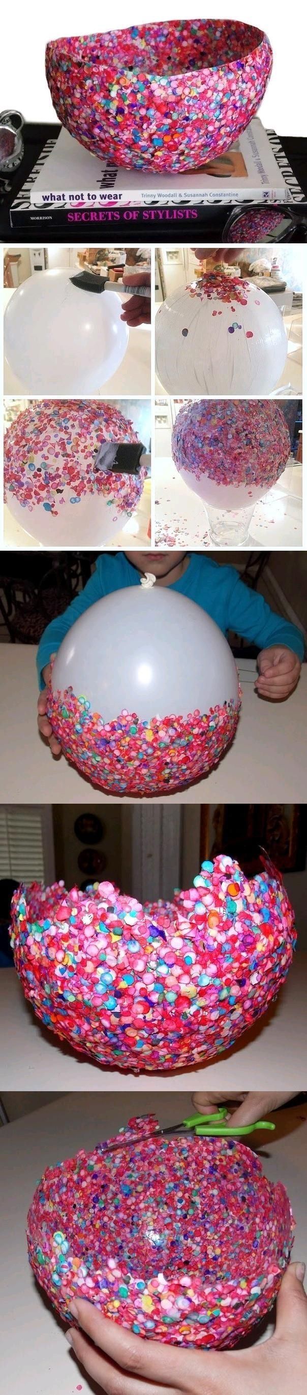 DIY Confetti Bowl Pictures Photos And Images For Facebook Tumblr 