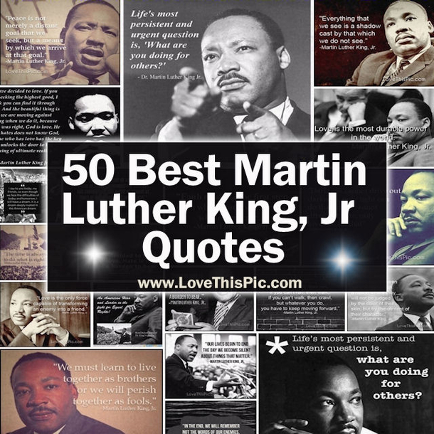 50 Best Martin Luther King Jr Quotes