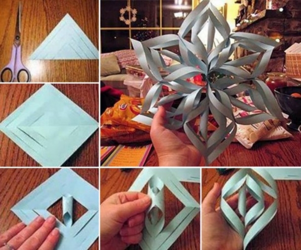 DIY Paper Snowflake Video Tutorial