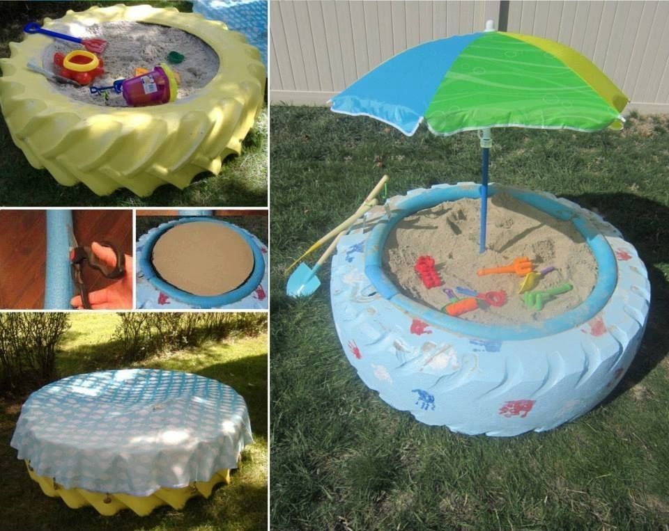 DIY Old Tire Sand Box Pictures, Photos, and Images for Facebook, Tumblr ...