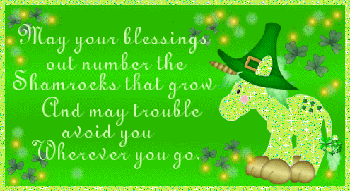 May Your Blessings Outnumber The Shamrocks That Grow... Pictures ...