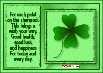 For Each Petal On The Shamrock, This Brings A Wish Your Way... Pictures ...