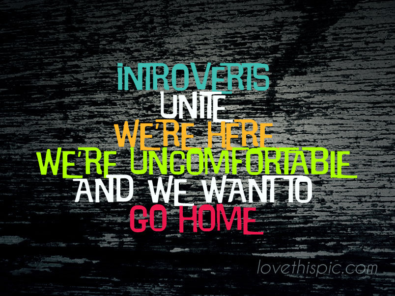 Introverts Pictures, Photos, and Images for Facebook, Tumblr, Pinterest ...