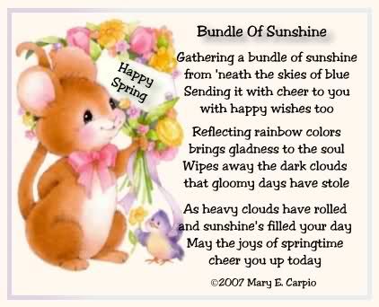 Bundle Of Sunshine Happy Spring Pictures, Photos, and Images for ...