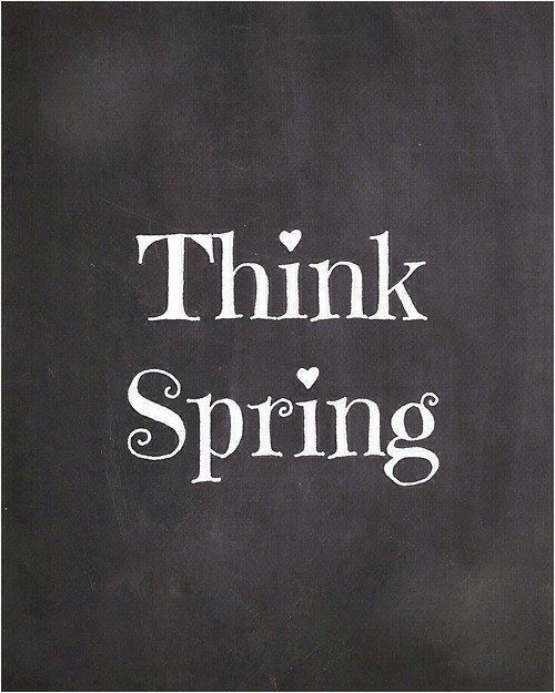 Think Spring Pictures, Photos, and Images for Facebook, Tumblr ...