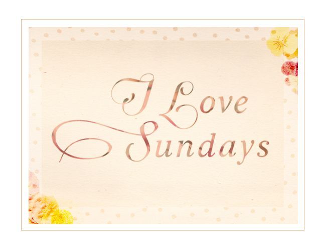 I Love Sundays Pictures, Photos, and Images for Facebook, Tumblr ...