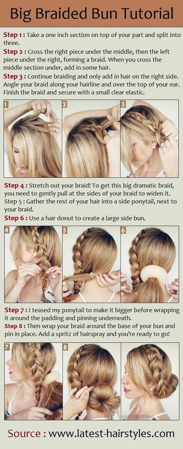 Big Braided Bun Tutorial Pictures, Photos, and Images for Facebook ...