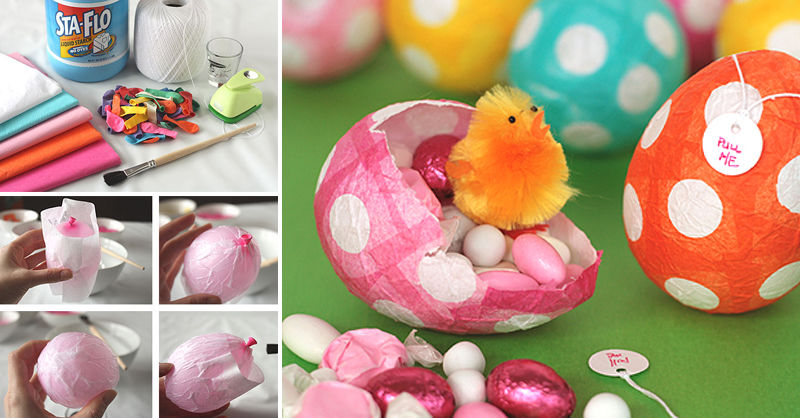 DIY Paper Mache Easter Eggs Pictures, Photos, and Images for Facebook ...