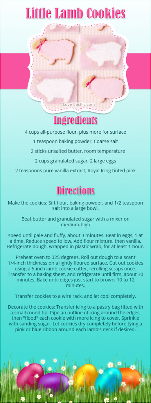 Little Lamb Cookies Pictures, Photos, and Images for Facebook, Tumblr ...