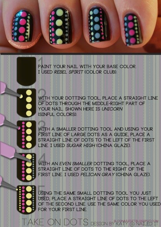 Dotted Nails Pictures, Photos, and Images for Facebook, Tumblr ...