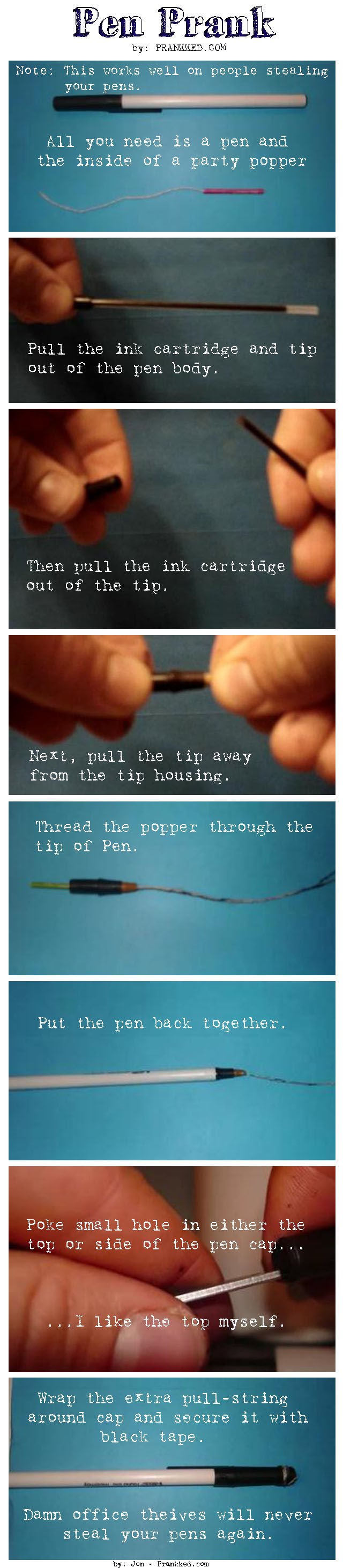 Pen Prank Pictures, Photos, and Images for Facebook, Tumblr, Pinterest ...