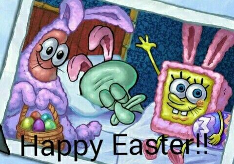 Spongebob Easter Pictures, Photos, and Images for Facebook, Tumblr, Pinterest, and Twitter