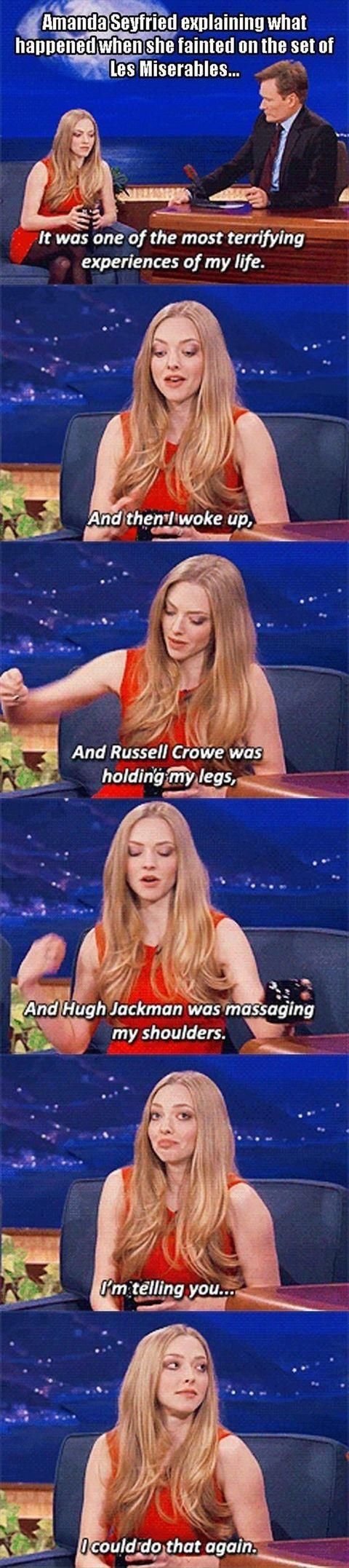 Amanda Seyfried On Conan Pictures, Photos, and Images for Facebook ...