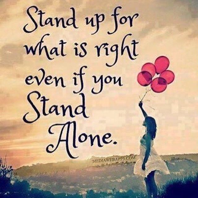 Stand Up For What Is Right Pictures, Photos, and Images for Facebook ...