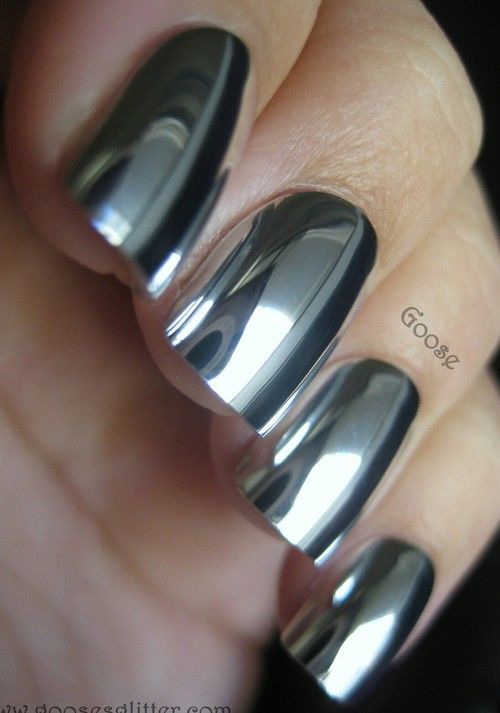 Silver Shine Nails Pictures, Photos, and Images for Facebook, Tumblr ...