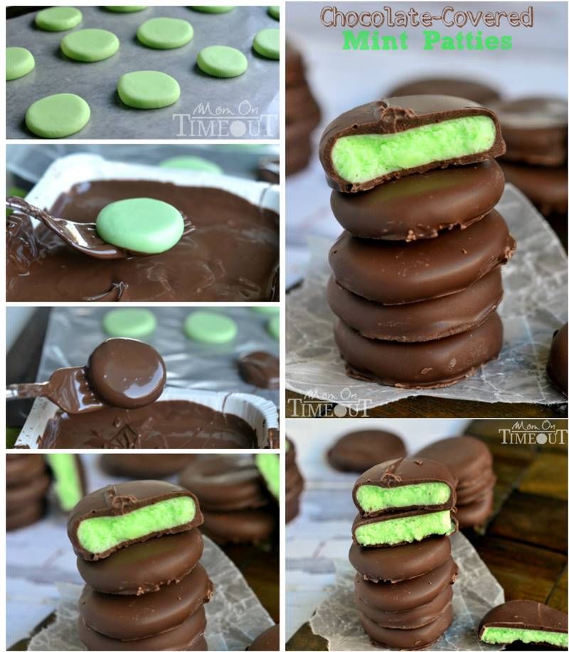 Chocolate Covered Mint Patties Pictures, Photos, and Images for ...