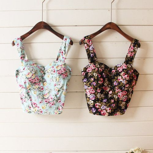 Floral Crop Tops Pictures, Photos, and Images for Facebook, Tumblr ...