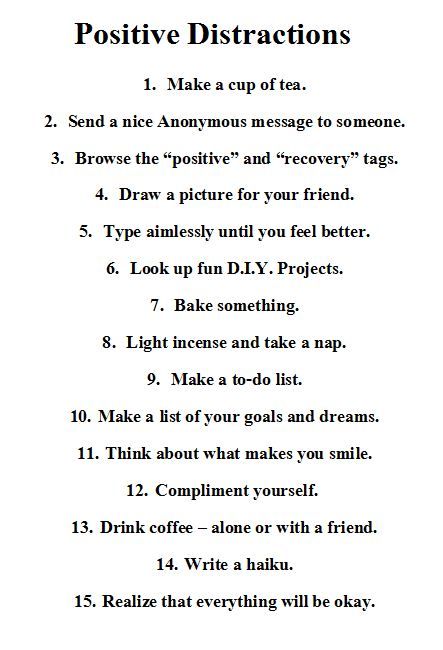 Positive Distractions Pictures, Photos, and Images for Facebook, Tumblr ...