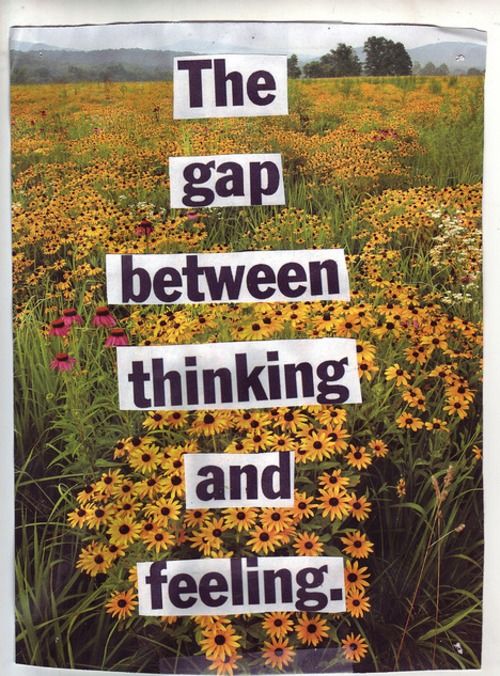 The Gap Between Thinking And Feeling Pictures, Photos, and Images for ...