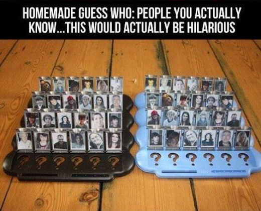 DIY Home Made Guess Who Game Idea Pictures, Photos, and Images for ...