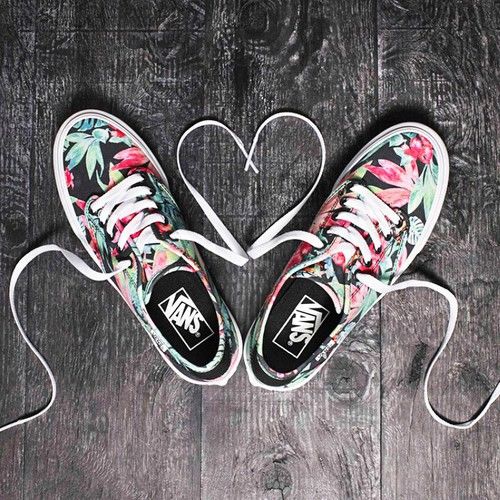 Floral Vans Pictures, Photos, and Images for Facebook, Tumblr ...