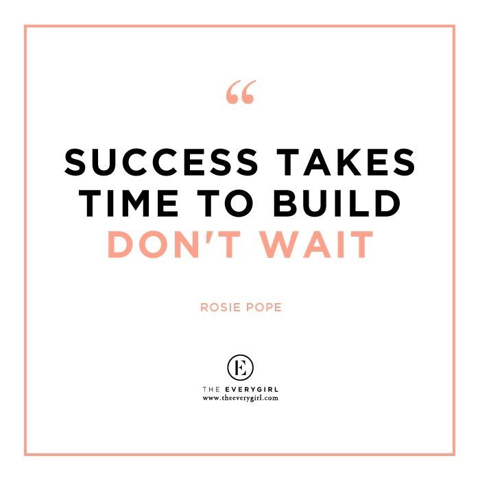 Success Takes Time To Build, Dont Wait Pictures, Photos, and Images for ...
