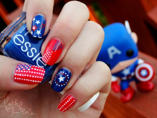Captain America Nails Pictures, Photos, and Images for Facebook, Tumblr ...
