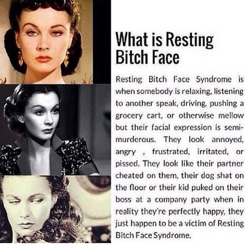 What Is Resting Bitch Face Pictures, Photos, and Images for Facebook ...