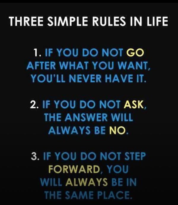 Three Simple Rules In Life Pictures, Photos, and Images for Facebook ...