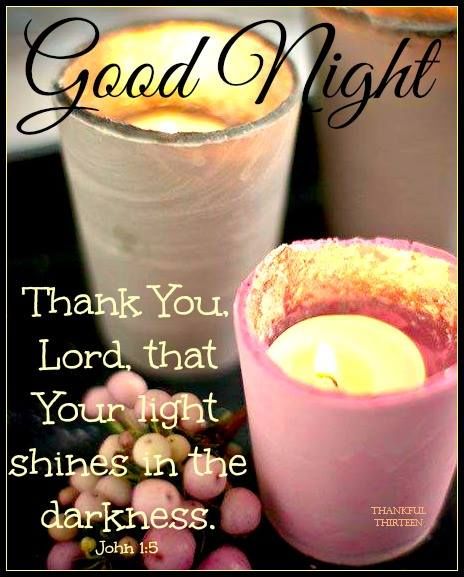 Good Night Thank You Lord Pictures, Photos, and Images for Facebook ...